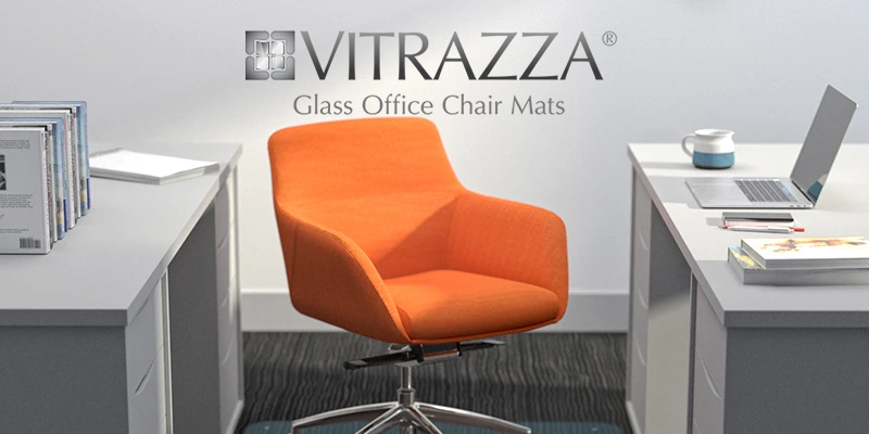Vitrazza - Best Office Chair Mat for Homes and Offices